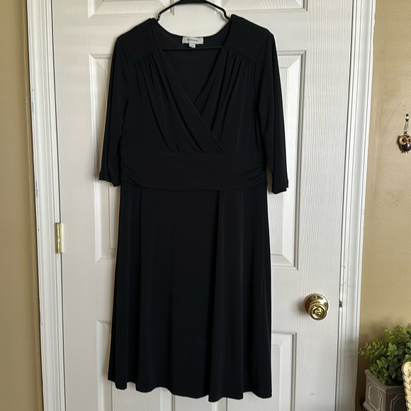 Merona | Dresses | Very Comfortable Black Dress So Easy To Dress Up ...